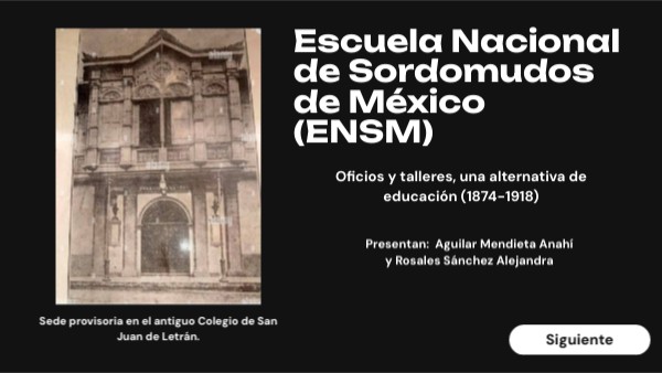 ENSM (Presentación)