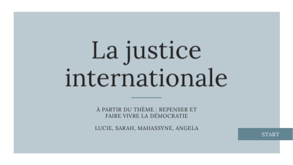 Justice Presentation
