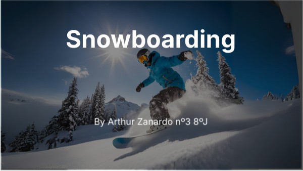Snowboard | Genially