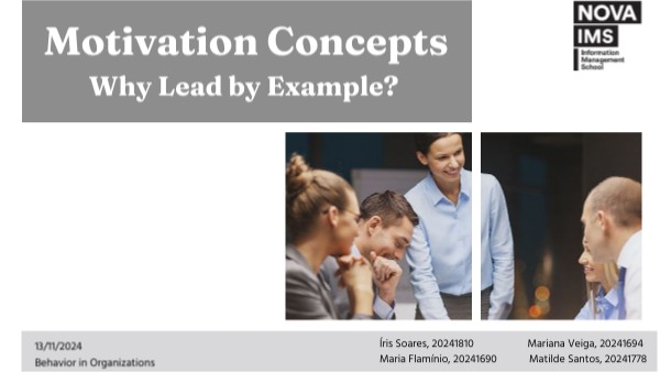 Why Lead By example? | Genially