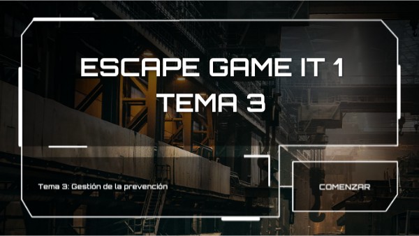FOL tema 3 escape room | Genially