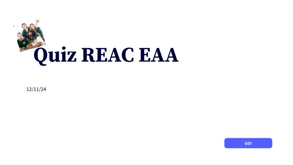 Quiz REAC EAA | Genially