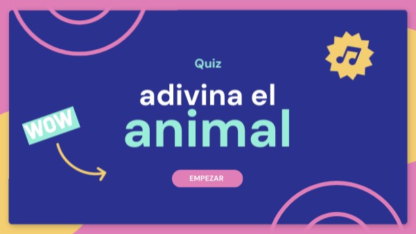 Adivina el animal