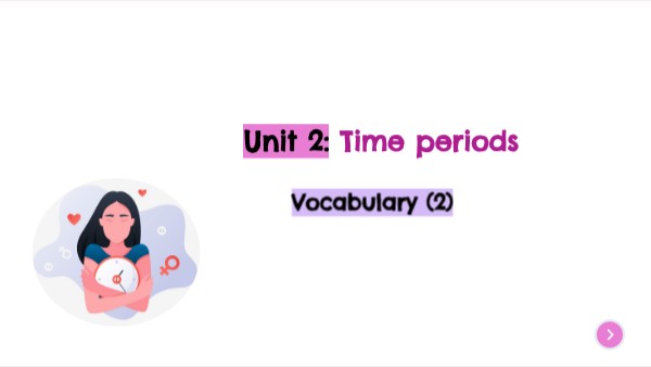 Vocabulary (2) unit 2 (S5) | Genially