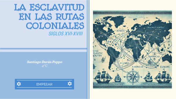 La esclavitud en las rutas coloniales | Genially
