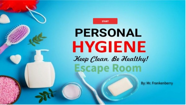 Personal hygiene escape room | Genially