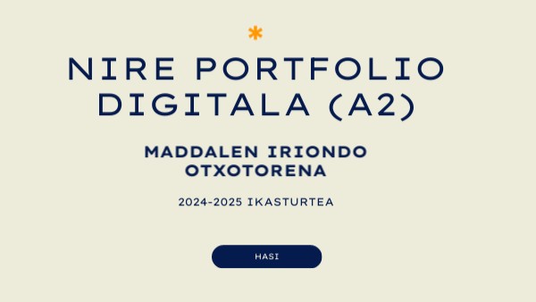 Maddalen Iriondoren portfolio digitala (A2)