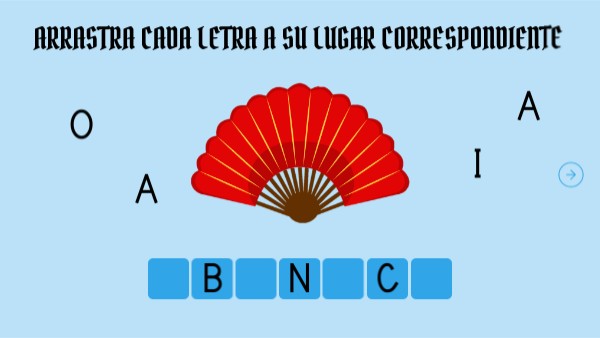 Vocabulario- Completa con las vocales