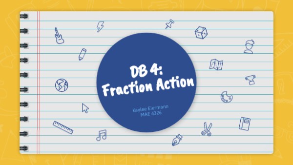 K. Eiermann - Reading DB 4: Fraction Action