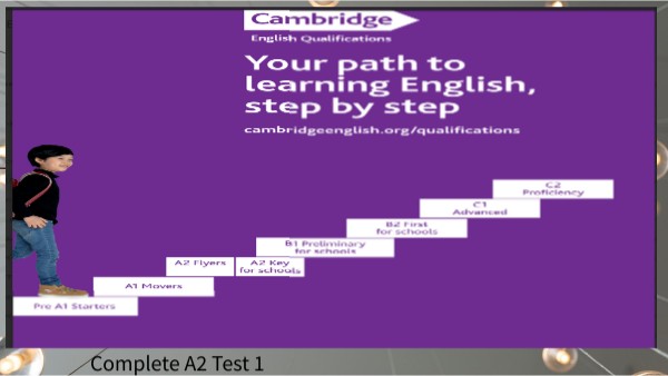 Cambridge Complete A2 Test 1 | Genially