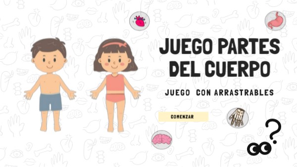 Juego partes del cuerpo | Genially