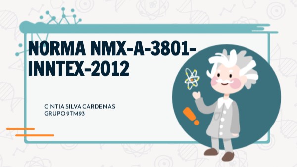 NORMA NMX-A-3801-INNTEX-2012 CINTIA SILVA