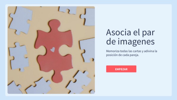 Encuentra la pareja | Genially