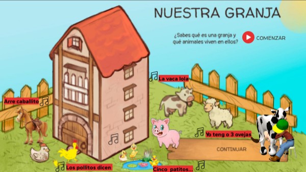 Los animales de la granja | Genially