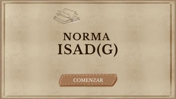 NORMA ISAD(G)