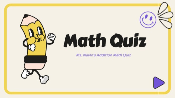 Math Quiz | Genially
