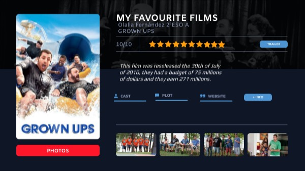 My favourite film_Olalla Fernández | Genially