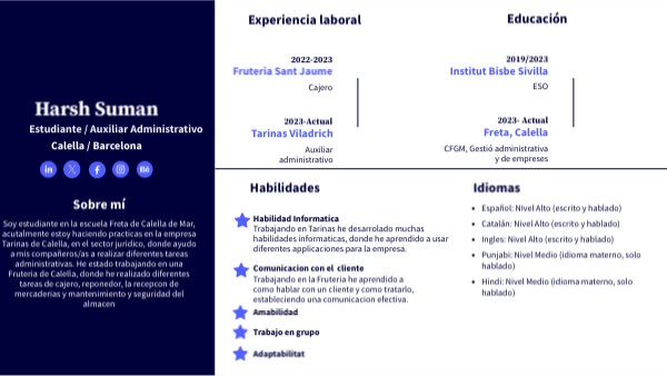 CV Genial II | Genially