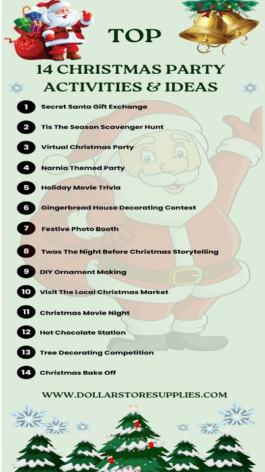 Top 14 Christmas Party Activities & Ideas