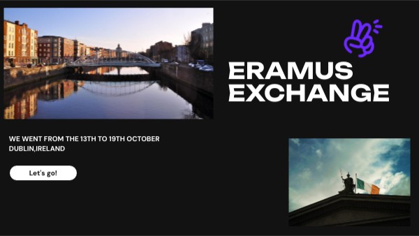 Présentation ERASMUS IRLANDE | Genially