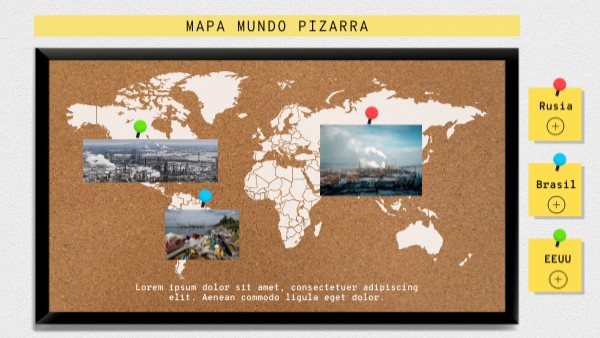 MAPA MUNDO PIZARRA | Genially