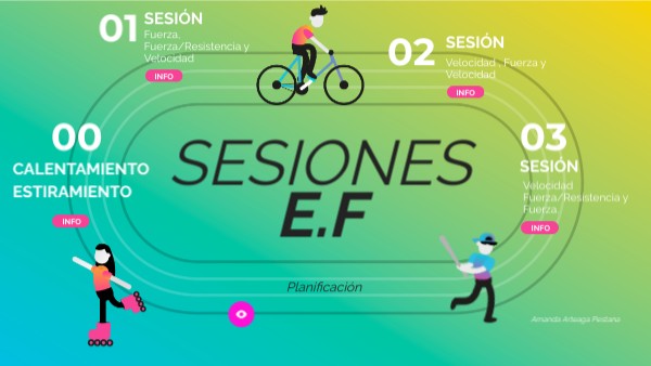 Sesiones educación física : planificación
