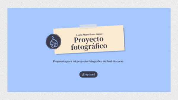 Proyecto fotográfico - Lucía Marceliano López