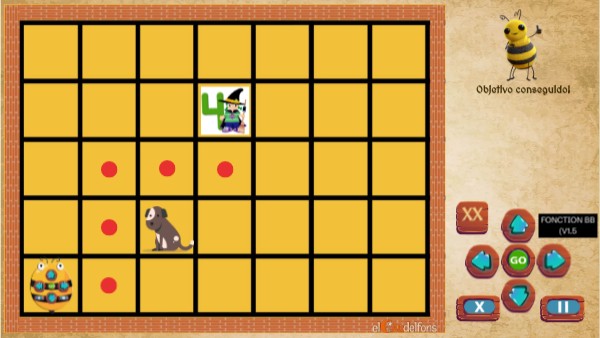 Robótica con Pelusa (beebot)