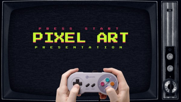 Presentation Pixel Art | Genially