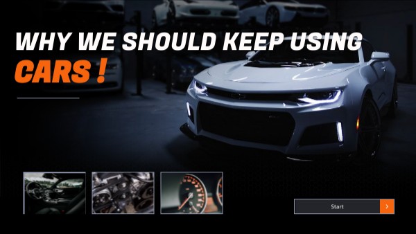 why we should keep using cars