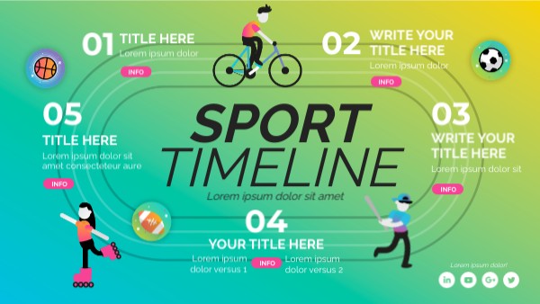 SPORT VIBRANT TIMELINE
