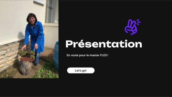 Présentation d'Isabelle