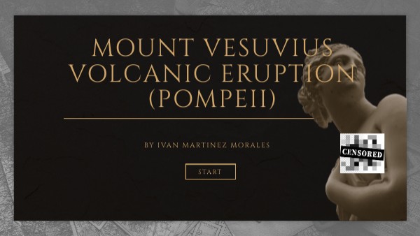 MOUNT VESUVIUS ERUPTION