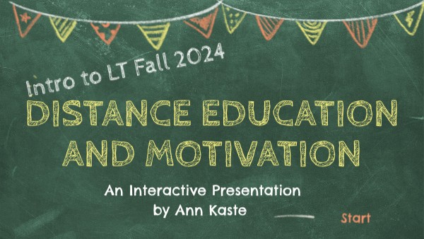 Animated Chalkboard Presentation