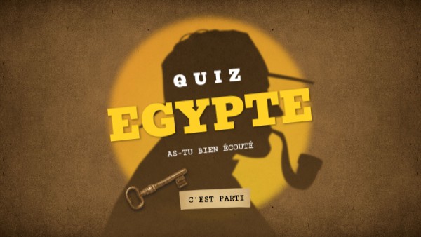 quiz égypte
