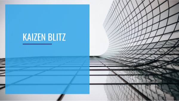 KAIZEN BLITZ | Genially