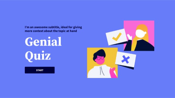 Genial quiz | Genially
