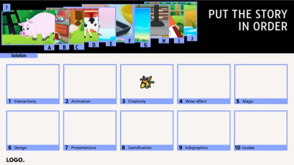 PUT THE STORY IN ORDER | Genially