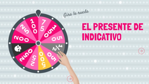 RUEDA DE VERBOS, EL PRESENTE DE INDICATIVO | Genially