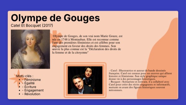 Olympe de Gouges(Catel et Bocquet)
