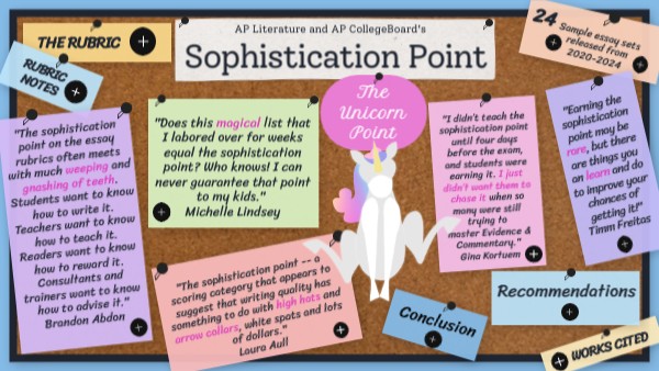 The Sophistication Point | Genially