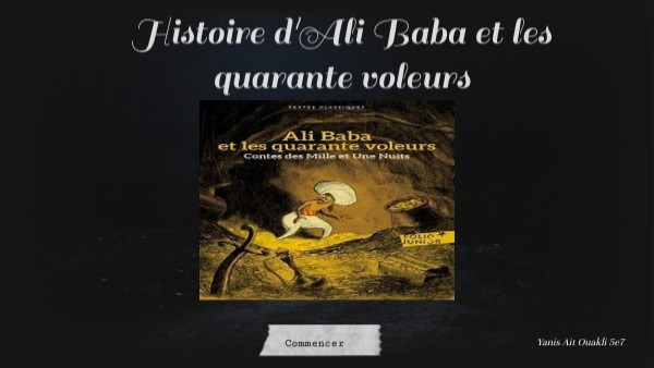 Ali Baba et les 40 voleurs | Genially