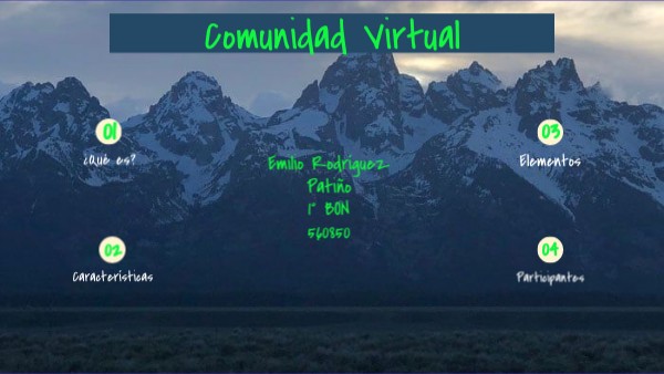 Comunidad Virtual de Aprendizaje