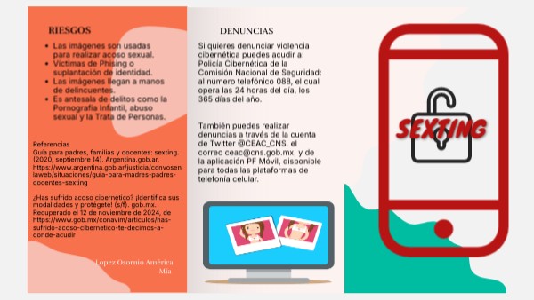 TRÍPTICO SEXTING | Genially