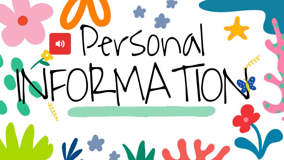 personal information.pptx | Genially