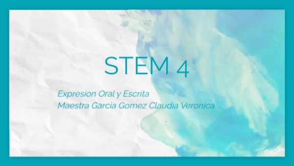 Stem 4 | Genially