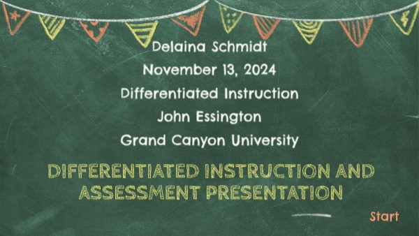 Differentiated Instruction and Assessment Presentation | Genially