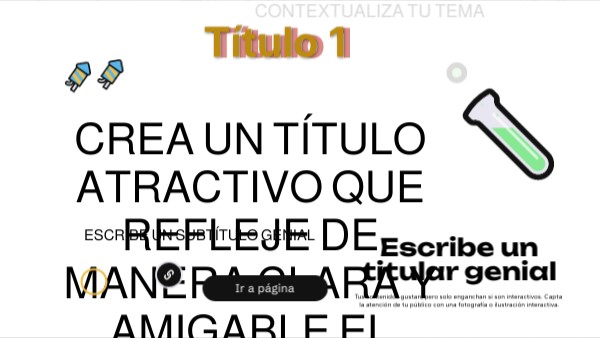 Ejemplo de Uso de Genially | Genially