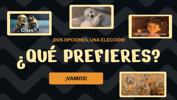 Juego qué prefieres