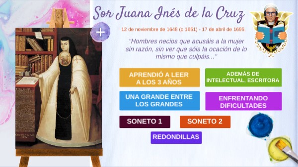 Biografía de Sor Juana Inés de la Cruz | Genially